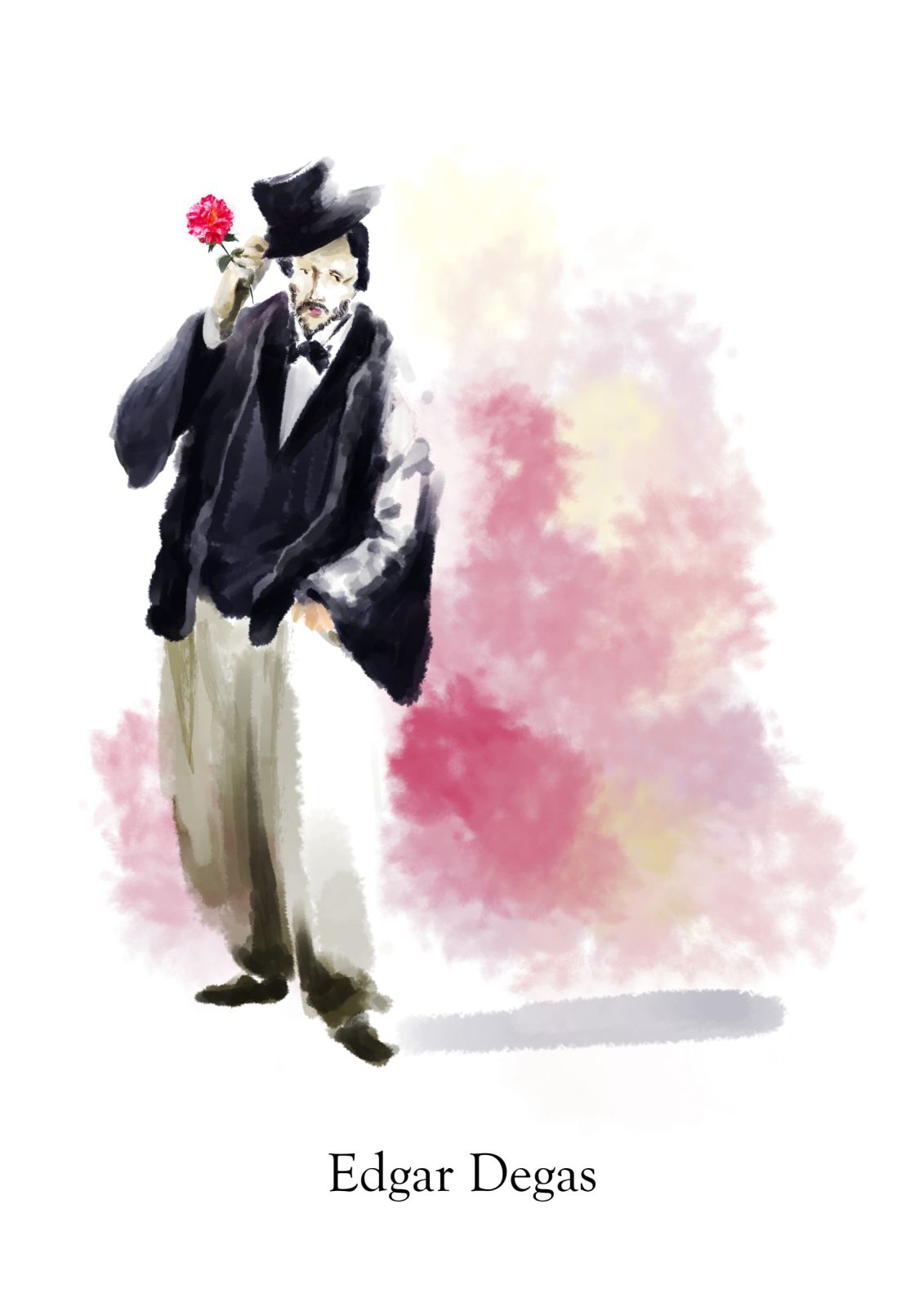 Rosa Edgar Degas【エドガードガ】 | ICHIKAWA Kazuhiro